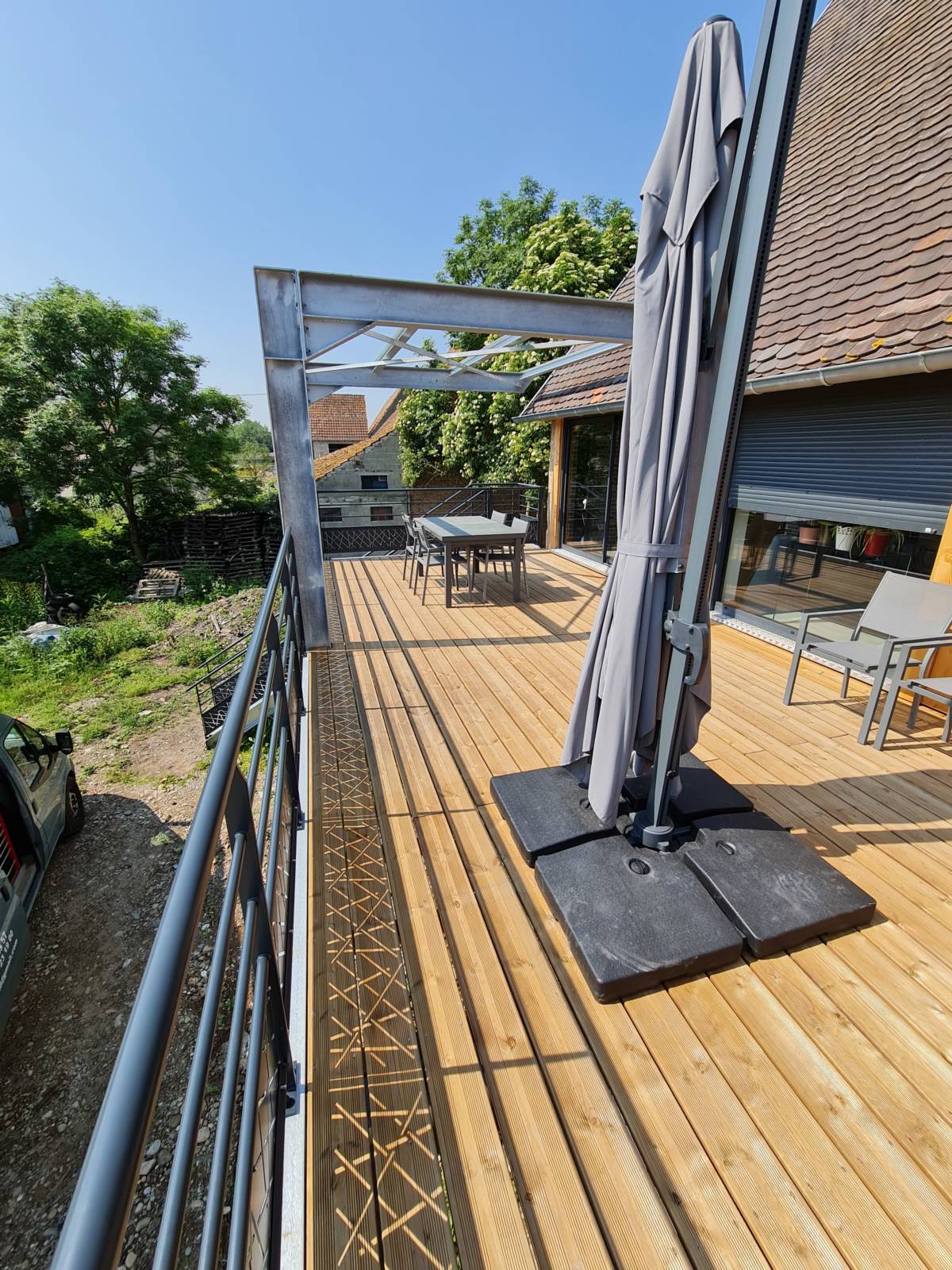 4 raisons de choisir une terrasse métallique | Métal Système, Colmar ...
